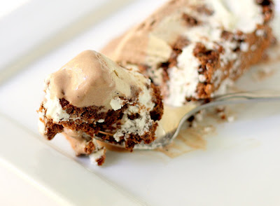 Mangio da Sola: Daring Bakers: Swiss Roll Ice Cream Bombe Cake
