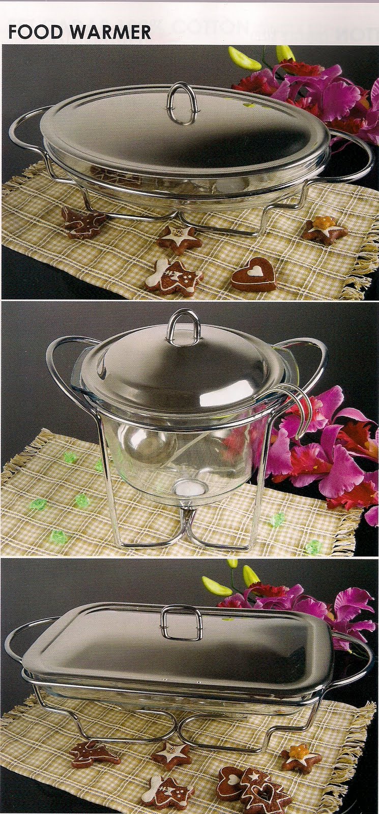 ASSANIA KITCHENWARE: FOOD WARMER FOR BUFFET