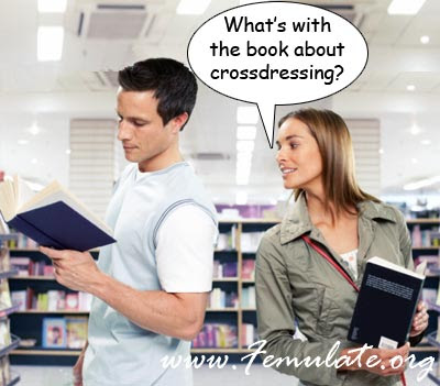 Femulate: outed at Barnes & Noble