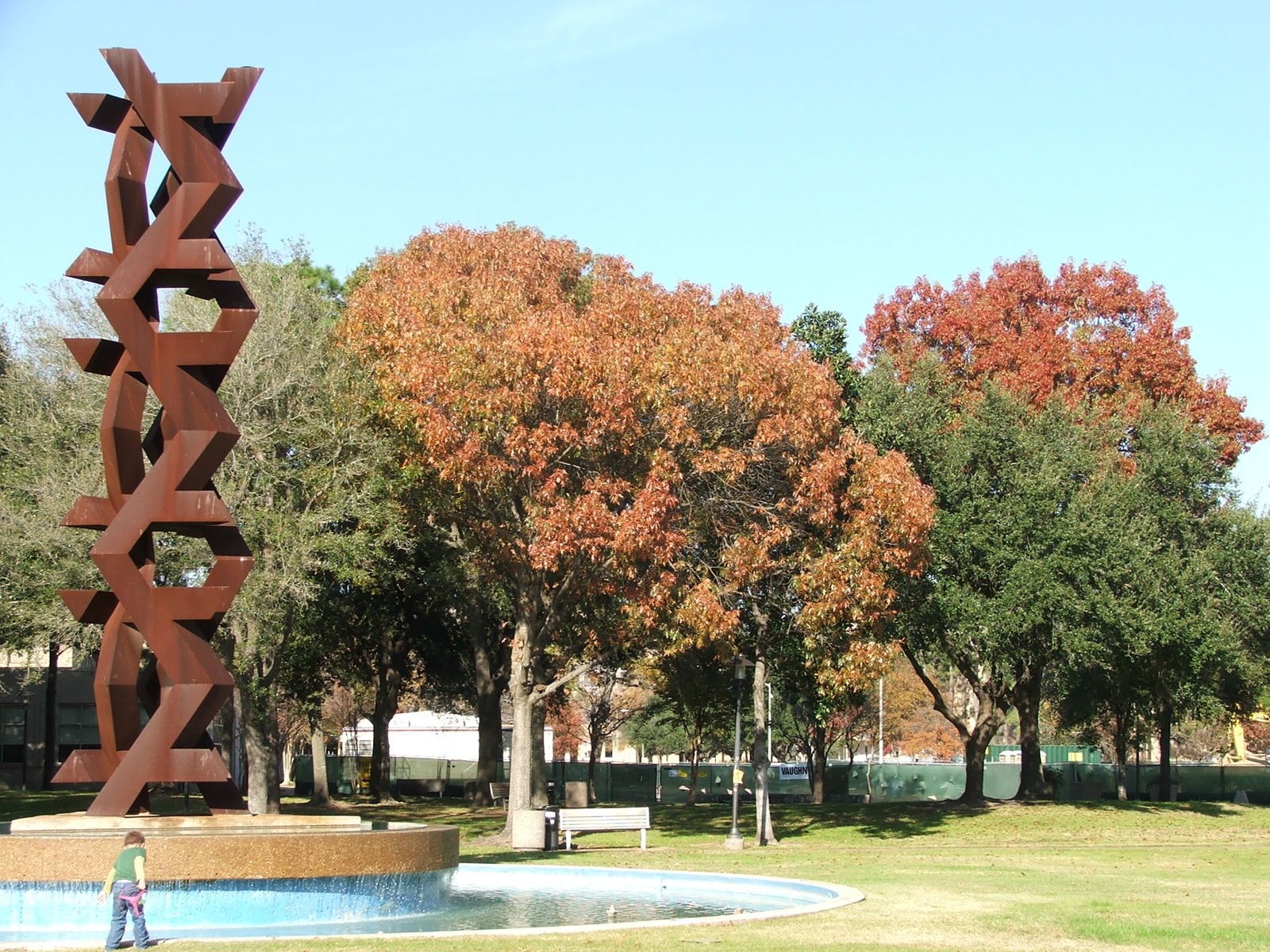 Mean Green Cougar Red: What passes for fall foliage in Houston