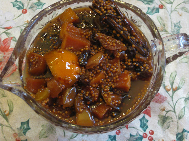 Flavors of the Sun: Recipe: Italian Mostarda