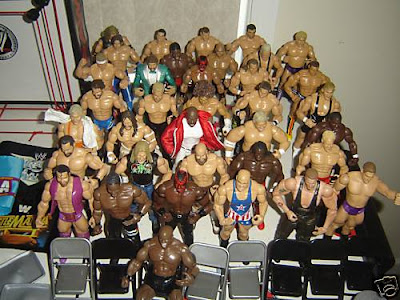 WWE COLLECTIONS: WWE WWF WCW ACTION FIGURES, 86,250 ACC