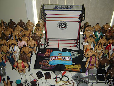 WWE COLLECTIONS: WWE WWF WCW ACTION FIGURES, 86,250 ACC