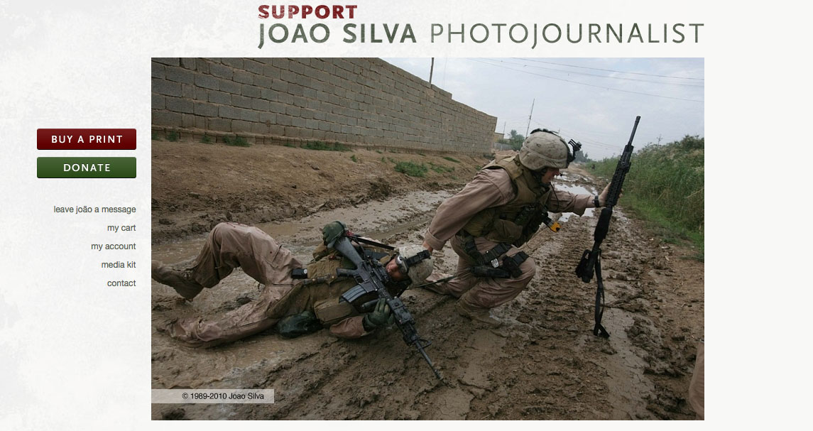 The Travel Photographer : In Support of Joao Silva