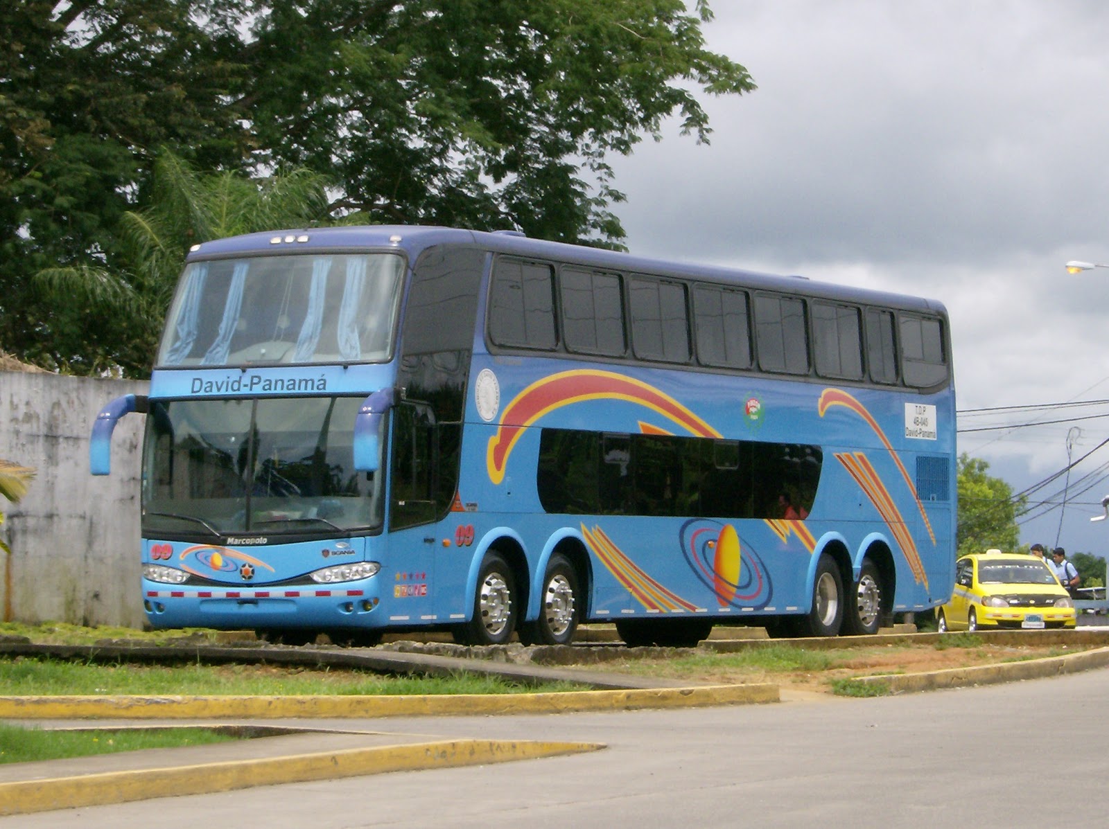 Pioneering Abroad: David, Panama - Bus Terminal and surrounding area