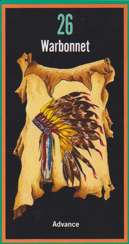 Sacred Path Cards: WARBONNET