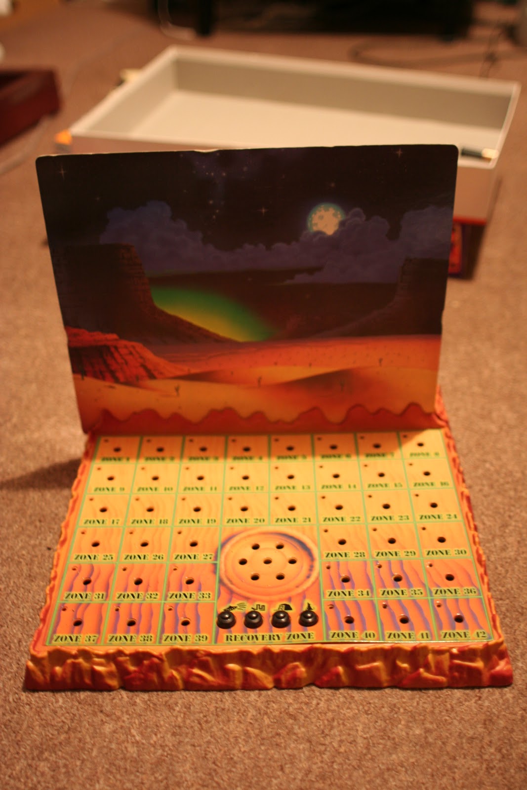 Board Game Concept Work: Impact Zone board game Research