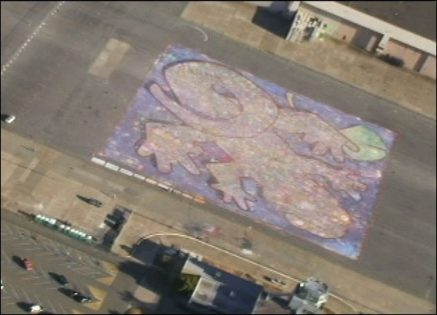 Drawing on Earth: The Making of a Guinness World Record Chalk Drawing ...