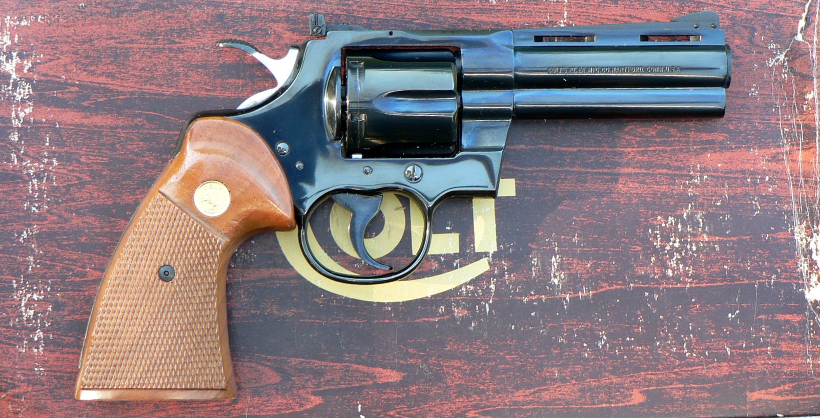 colecionadores de armas: Colt Python .357 Magnum