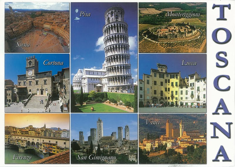 little michael big world: POSTCARD!!! tuscany