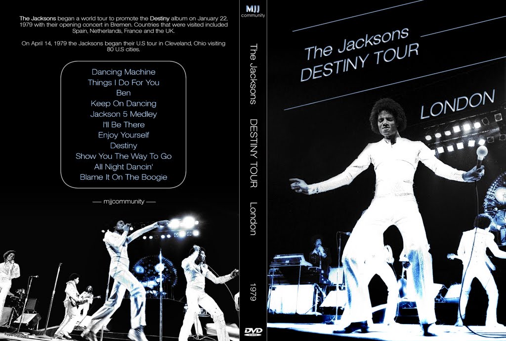 Michael Jackson The King Of Pop covers: THE JACKSONS DESTINY TOUR LIVE ...