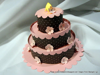 Creations by Patti: Tea Light Cake