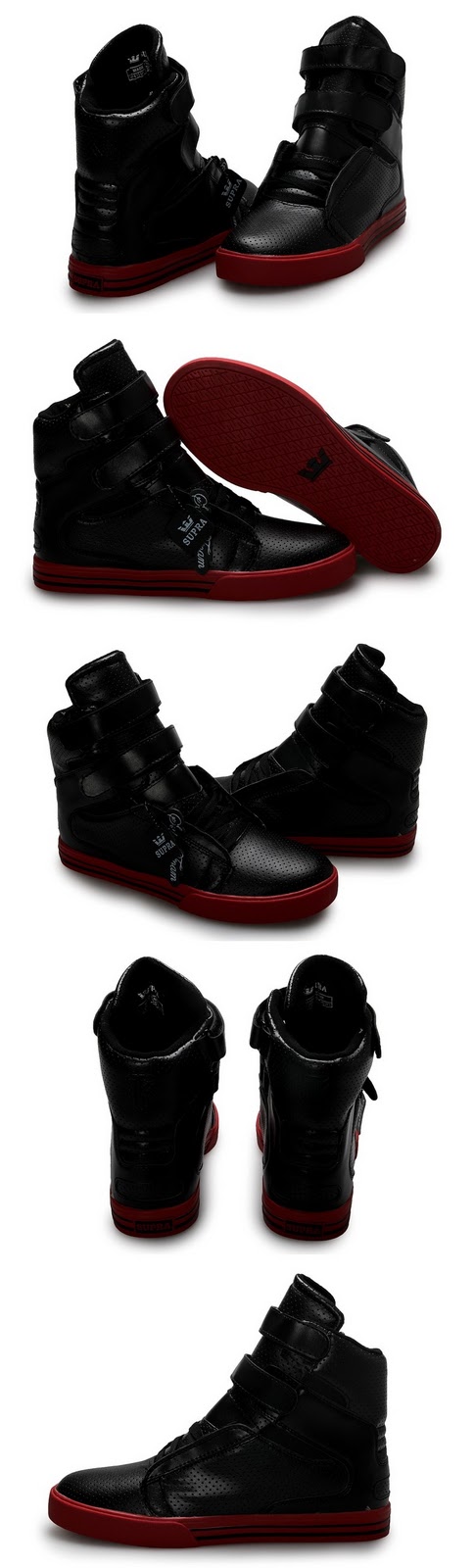 Tip-Tap.D: Supra Skytop Vaider High-Cut Sneakers