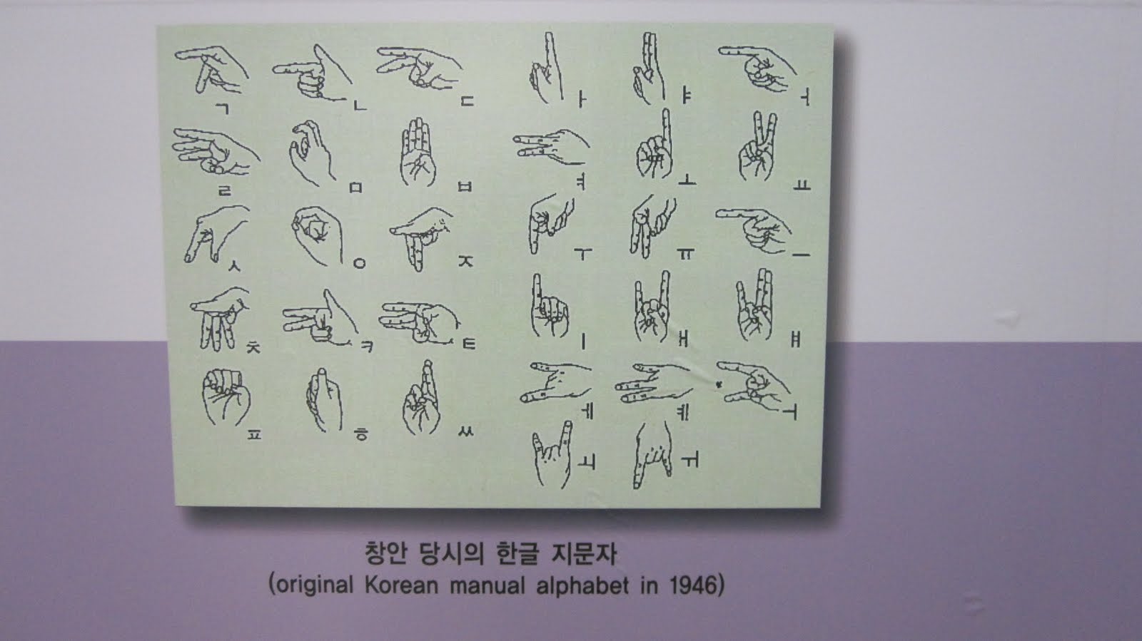To Sejong and the Macabees: Korean Sign Langauge II