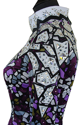 Equestrian show clothing-western-horsemanship tops-showmanship suits ...