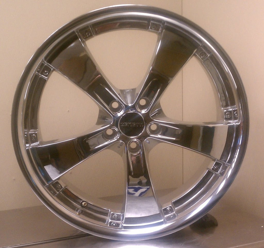 A2I: Zenetti Five Chrome 20x8.5 5x4.5 40mm offset