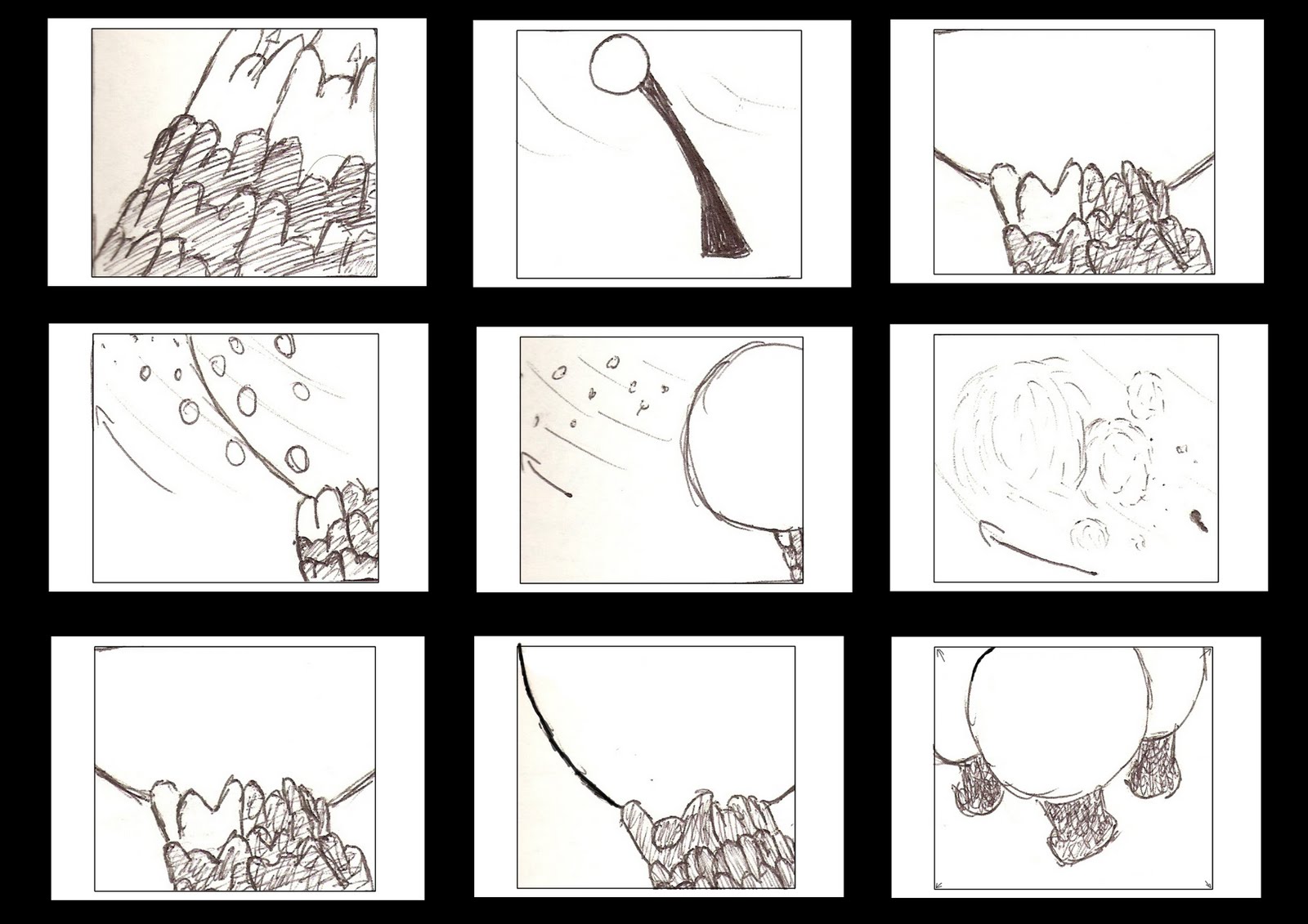 Shahbir's Artwork and Other Things: Unit 6: storyboard layout