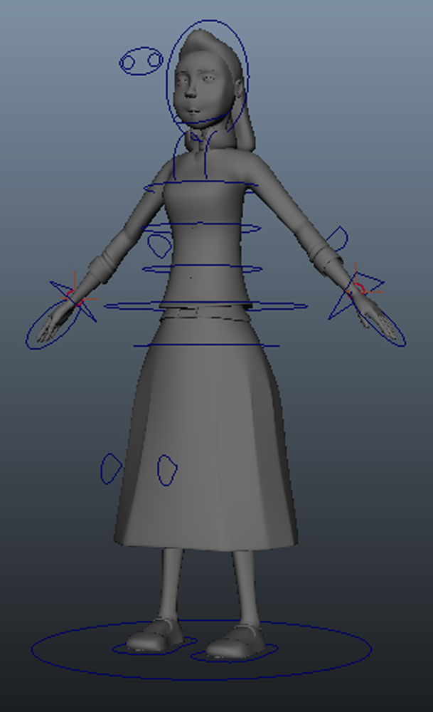 B3D Studios: Pre-Production: Character Rigs (Shahbir)