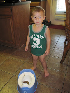 Pulse of Padron: Noah's 1st Poop in the Potty!