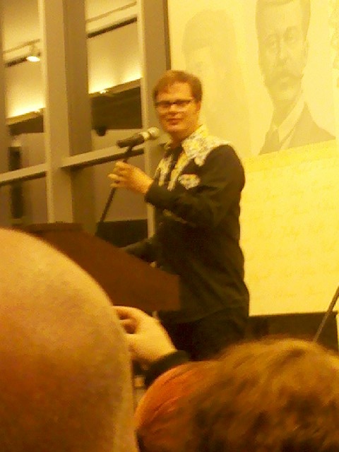 bookchickdi: Rainn Wilson & SoulPancake at Barnes & Noble