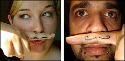 PolygoN PooP: Detachable mustache