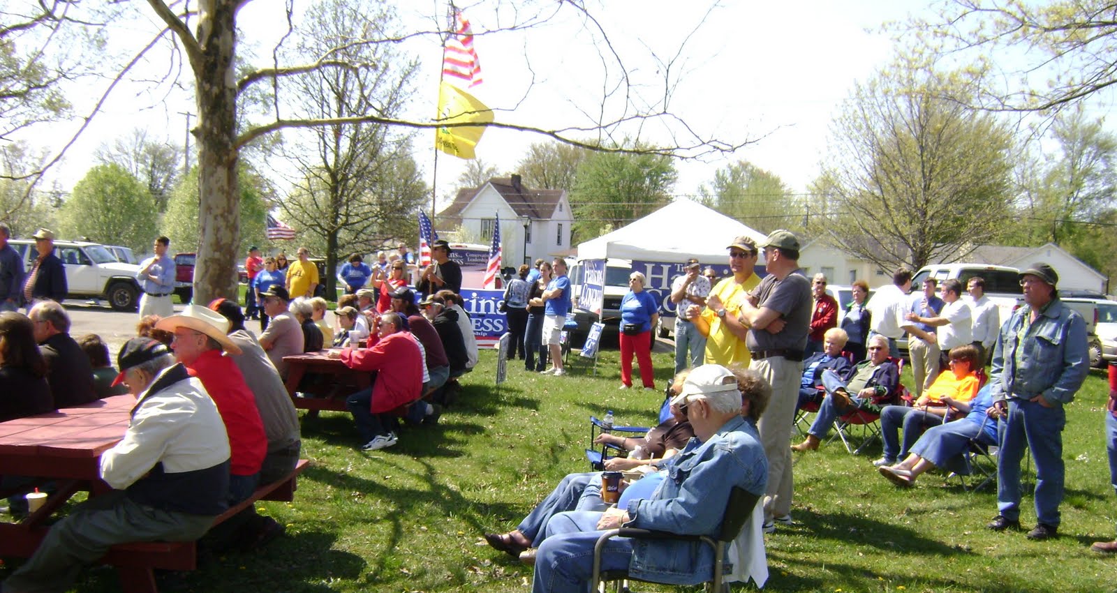 Patriot For Liberty: North Vernon, Indiana Throws Tea Party, Candidate ...