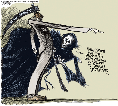 Cartoons about Capital Punishment