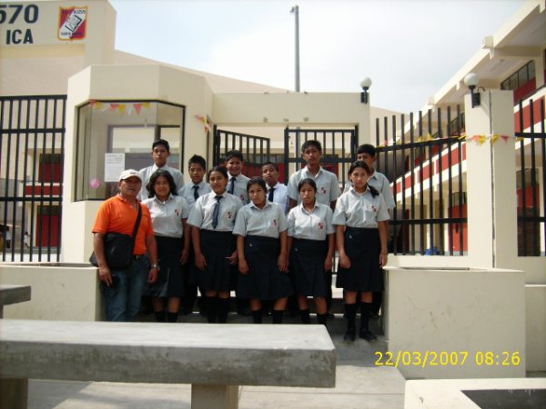 I.E. "SANTA MARIA" ICA PERU: INAUGURACION DE LA I.E. "SANTA MARÍA"