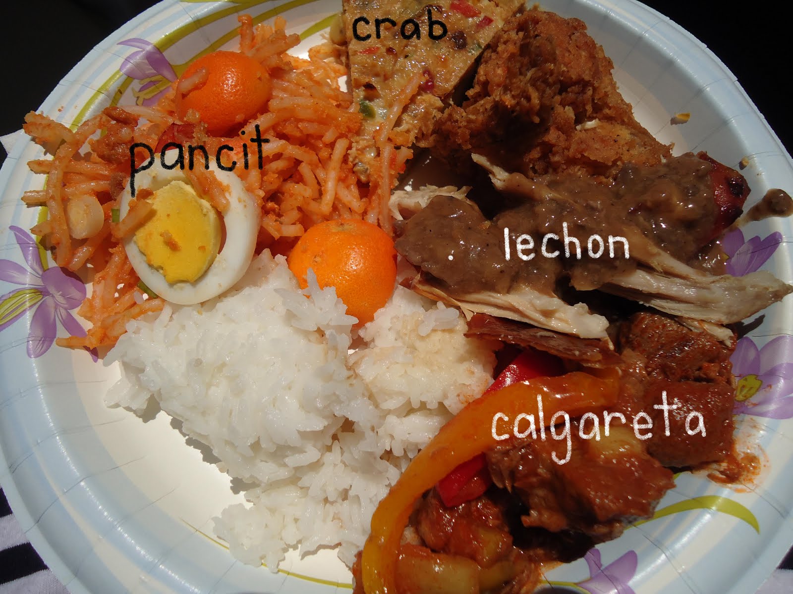 Lechon and pancit and lumpia! Oh my! | Brown On Rice