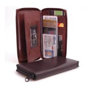 Men's and Women's Fashion Apparels: Deluxe Zippered Checkbook Cover and ...