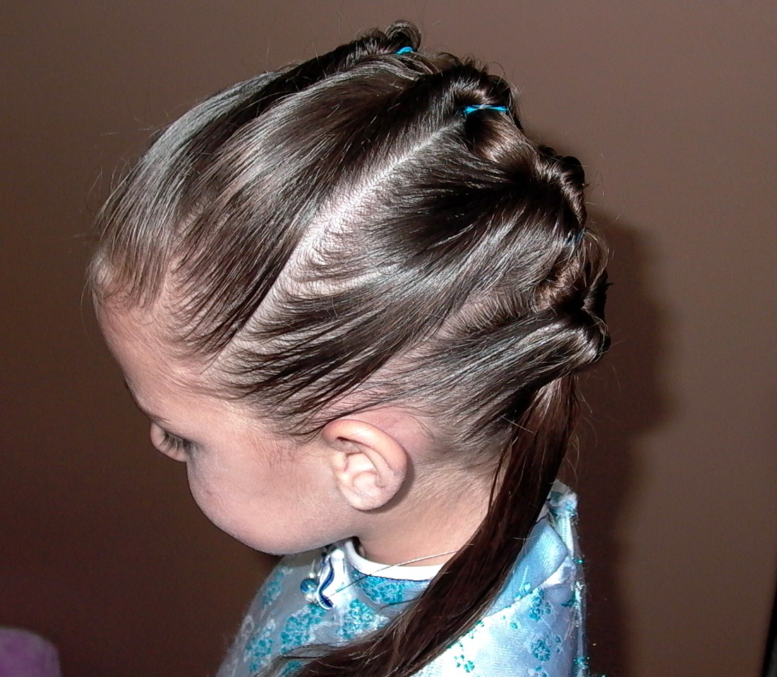 maya sidik: How to do girl's hairstyles: Pull Through Angled Ponytail 7 ...