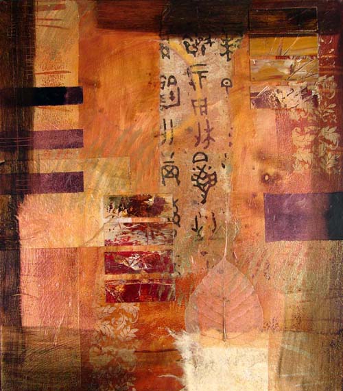 Filomena de Andrade Booth: Asian Memories - Abstract Collage by Texas ...