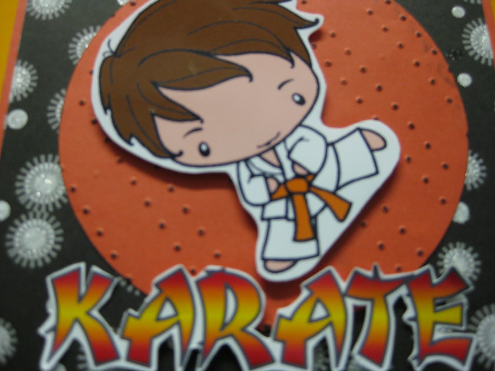 Being Uniquely Me: Karate Cards