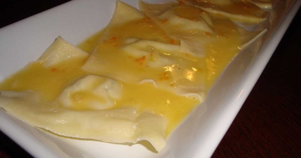 A Couple in the Kitchen: Ricotta-Vanilla Ravioli in Orange Beurre Blanc ...