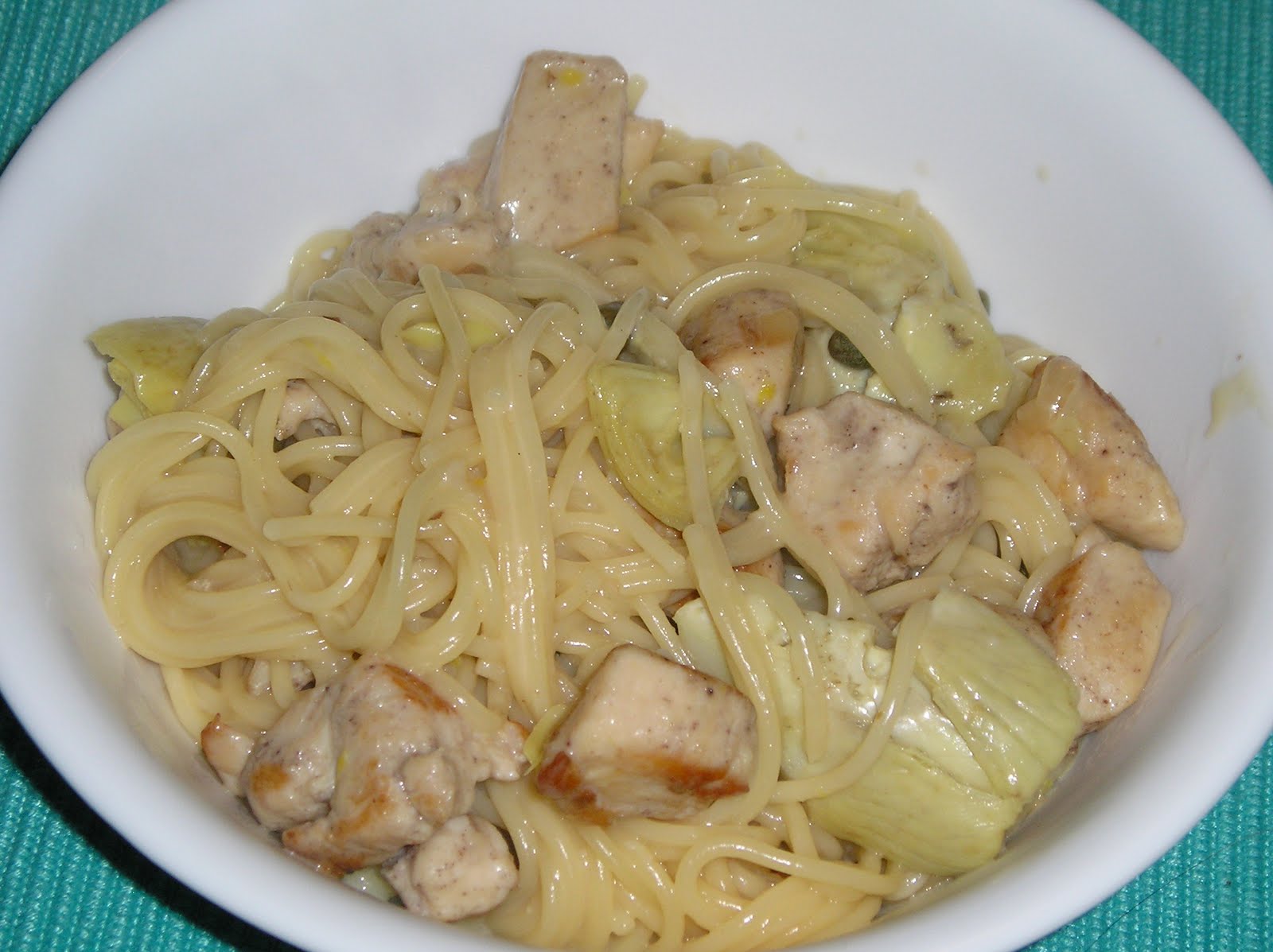 Chicken Piccata Pasta ~ Edesia's Notebook