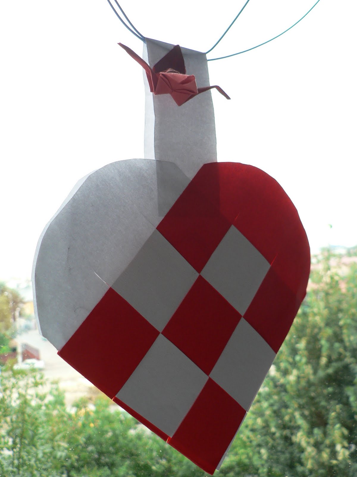 original paper decor: cosulet inimioara