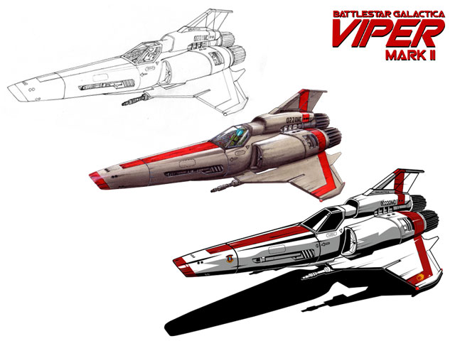 Drawing with Gordon: Viper Mark II