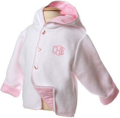 The Pink Giraffe: New Monogrammed Children's Clothing!