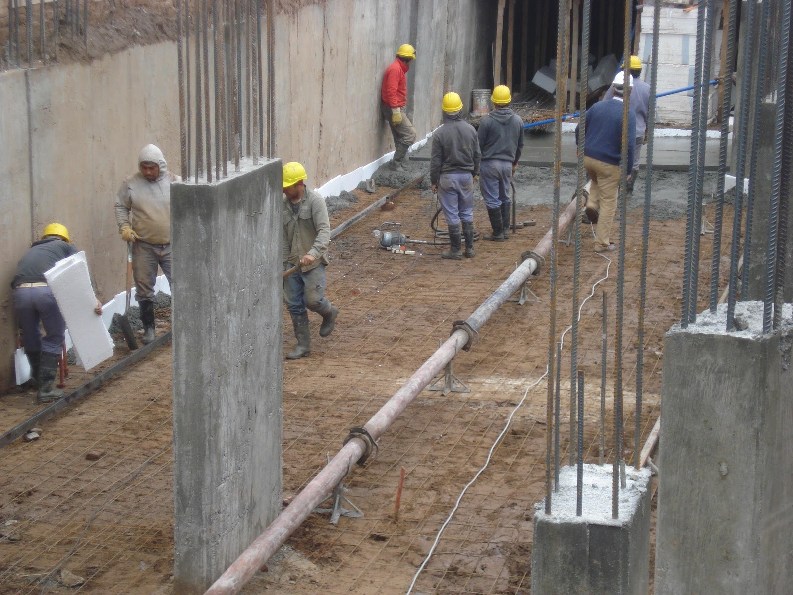Edificio Cerbell: ULTIMAS ETAPAS DEL SUBSUELO