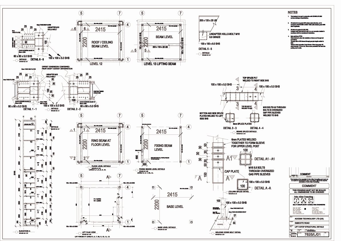 N. Curcio`s Works: STRUCTURAL ENGINEERING