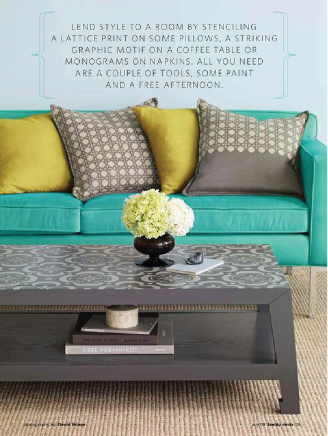 Design Gem: turquoise+gray+yellow