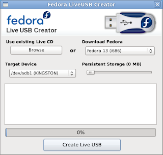 fraterneo GNU/Linux: Instalar Fedora 13/14 desde USB - LiveUSB Creator