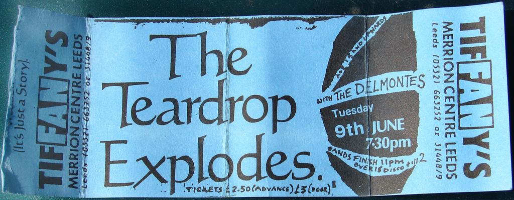 SPY IN THE CAB: The Teardrop Explodes - BBC Live (1981)
