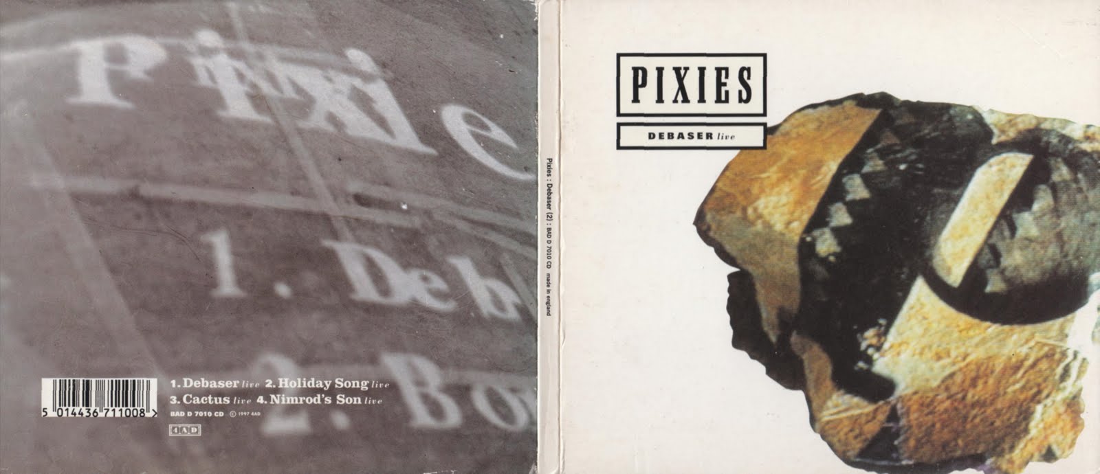 SPY IN THE CAB: The Pixies - Debaser Live (1997) [EP - 4AD]