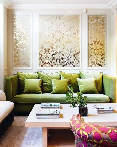 Living Room Designs | Living Room Designs Ideas: Contemporary Green ...