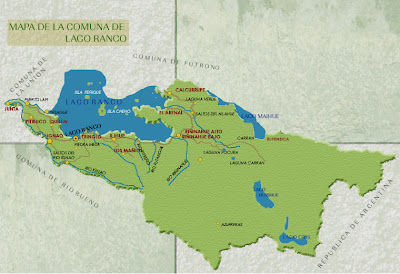 Mapas de la comuna de Lago Ranco: mayo 2007