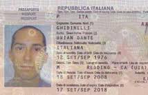 Travel with passport collection culture of the world: Italian passport