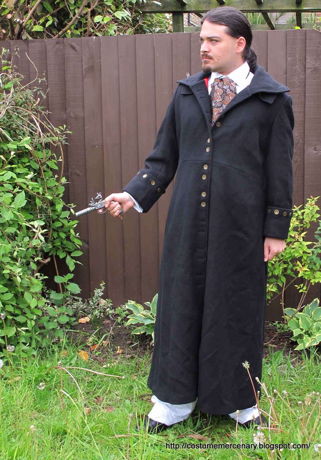The Costume Mercenary: Prototype: More Photos of the Inquisitor's Greatcoat