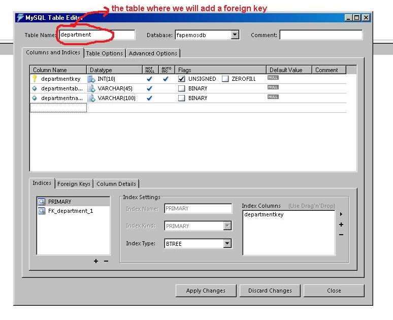 How To Add Foreign Key In Mysql Query Browser A Few Miles From Myself