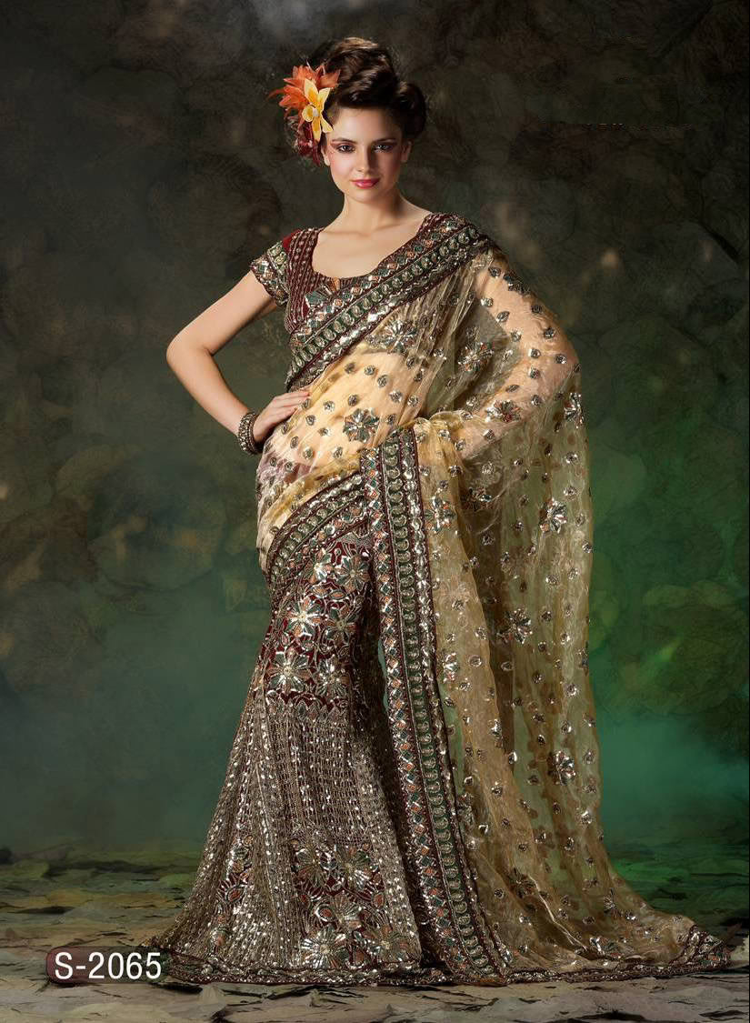 all about sutra: Russian Models in Sarees....